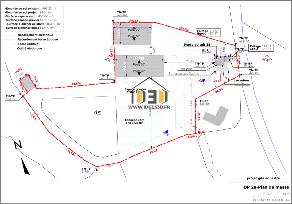Plan de masse PCMI 02 ou DP2 - Idées 3D